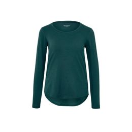 Tchibo - Langarm-Sportshirt - Damen - Gr. M - smaragdgr&uuml;n