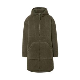 Tchibo - Oversized Teddy-Mantel - Damen - Gr. S - khaki