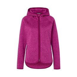 Tchibo - Strickfleecejacke mit Kapuze - Damen - Gr. S - pink