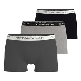 3 Tom Tailor Slipboxer &raquo;Buffer&laquo; - Herren - Gr. Xxl/8 - dunkelgrau