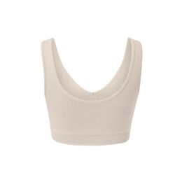 Tchibo - Seamless-Sport-Bustier - Damen - Gr. XS - offwhite