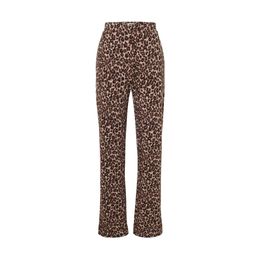 Tchibo - Bedruckte Jerseyhose - Damen - Gr. XL - schwarz/print