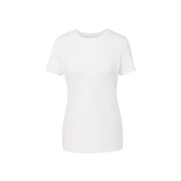 Tchibo - Basic T-Shirt - Damen - Gr. L - wei&szlig;