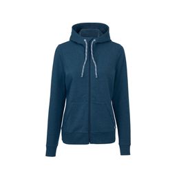 Tchibo - Sweatjacke mit Kapuze - Damen - Gr. XL - blau