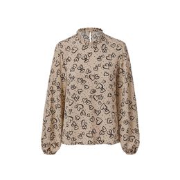 Tchibo - Bluse mit Print - Damen - Gr. 40 - schwarz