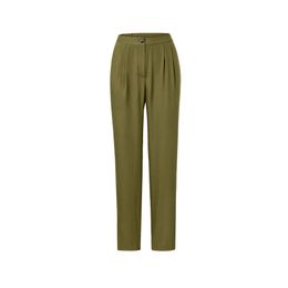 Tchibo - Bundfalten-Hose - Damen - Gr. 40 - olivgr&uuml;n