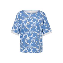 Tchibo - Bedrucktes Sweatshirt - Damen - Gr. M - creme/gebl&uuml;mt