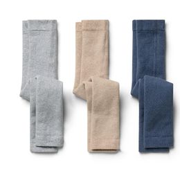Tchibo - 3 Kinder-Frottee-Thermoleggings - Kinder - Gr. 134/140 - dunkelblau