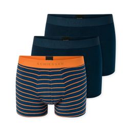 3 Schiesser Slipboxer - Herren - Gr. Xxl/8 - schwarz/gestreift