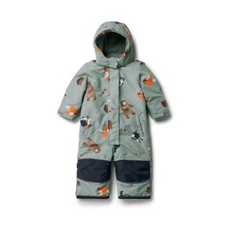 Tchibo - Kinder-Schneeanzug - Baby - Gr. 74/80 - dunkelblau/print