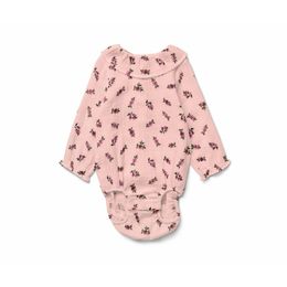 Tchibo - Baby-Musselin-Body - Baby - Gr. 74/80 - rosa/gebl&uuml;mt