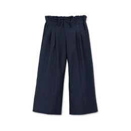 Tchibo - Plissierte Culotte mit recyceltem Material - M&auml;dchen - Gr. 170/176 - dunkelblau