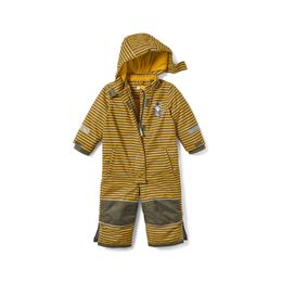 Tchibo - Schneeanzug - Kinder - Gr. 98/104 - olivgr&uuml;n/gestreift