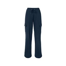 Tchibo - Sweathose mit Cargo-Taschen - Damen - Gr. L - dunkelblau