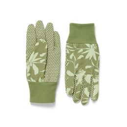 Tchibo - Garten-Handschuhe - Gr. 7 - hellgr&uuml;n