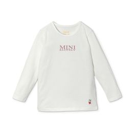 Tchibo - Langarmshirt - Gr. 110/116 - creme/print