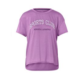 Tchibo - Sportshirt - Damen - Gr. M - lila/print