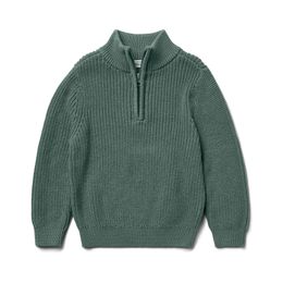 Tchibo - Kinder-Strick-Troyer - Baby - Gr. 86/92 - dunkelgr&uuml;n