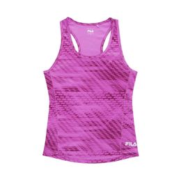 Fila Damen-Funktionstop - Damen - Gr. L - lila/print