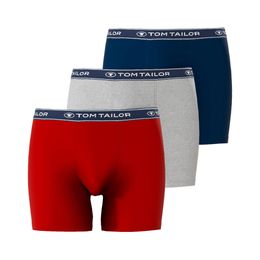 Tchibo - 3 TomTailor Slipboxer &raquo;Buffer&laquo; - Herren - Gr. L/6 - blau