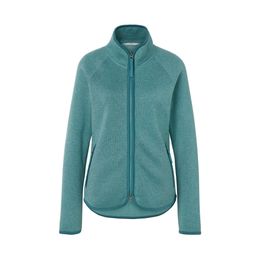 Tchibo - Strickfleecejacke - Damen - Gr. XS - t&uuml;rkis