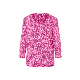 Tchibo - Bedrucktes Blusenshirt - Damen - Gr. L - wei&szlig;/print