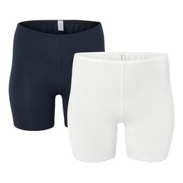 Tchibo - 2 Radler-Shorts - Damen - Gr. XL - dunkelblau