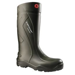 Dunlop - Herren/Damen Unisex Gummistiefel "Purofort Plus" (Gr&uuml;n)