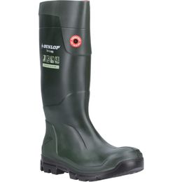 Dunlop - Herren/Damen Unisex Gummistiefel "Terra Pro" (Gr&uuml;n)