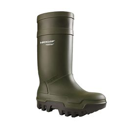 Dunlop Unisex Purofort Thermo Plus Full Safety Gummistiefel f&uuml;r Erwachsene (Gr&uuml;n)