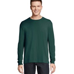 SOLS - "Pioneer" T-Shirt f&uuml;r Herren/Damen Unisex Lang&auml;rmlig (Gr&uuml;nes Imperium)