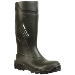 Dunlop Unisex Purofort Plus Full Safety Gummistiefel f&uuml;r Erwachsene (Gr&uuml;n)