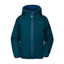 Peek U Softshelljacke ''Koa'' in Petrol - 43% | Gr&ouml;&szlig;e 116 | Kinder-outdoor-jacken