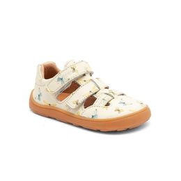 bisgaard Leder-Barfu&szlig;schuhe "Fabio" in Gelb - 46% | Gr&ouml;&szlig;e 32 | Kindersandalen