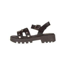 lamino Leder-Sandalen in Schwarz - 64% | Gr&ouml;&szlig;e 37 | Kindersandalen