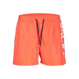 Jack & Jones Jack & Jones Badeshorts in Orange - 44% | Gr&ouml;&szlig;e XXL | Herren-bademode-sport