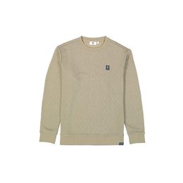 Garcia Sweatshirt in Beige - 68% | Gr&ouml;&szlig;e XL | Herren-sweatshirts-jacken