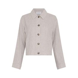 MOSS COPENHAGEN Hemdjacke "Viana" in Sand - 53% | Gr&ouml;&szlig;e XS | Damenjacken