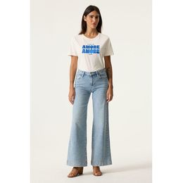 Garcia Shirt in Creme - 36% | Gr&ouml;&szlig;e XL | Damen-tops