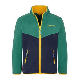 Trollkids Fleecejacke "Oppdal" in Gr&uuml;n - 44% | Gr&ouml;&szlig;e 152 | Kids-fleecejacken-fleecepullover