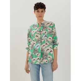 someday Bluse in T&uuml;rkis/ Sand - 82% | Gr&ouml;&szlig;e 36 | Damen-blusen