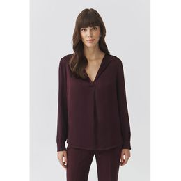TATUUM Bluse in Bordeaux - 64% | Gr&ouml;&szlig;e 38 | Damen-blusen