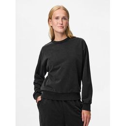 Pieces Sweasthirt "Pcchilli" in Schwarz - 57% | Gr&ouml;&szlig;e L | Damen-sweatshirts-jacken