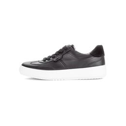 Gabor Leder-Sneakers in Schwarz - 52% | Gr&ouml;&szlig;e 40 | Damen-sneakers