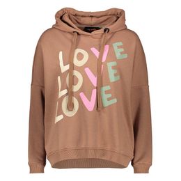 miss goodlife Hoodie "Love" in Hellbraun - 79% | Gr&ouml;&szlig;e XL | Damen-sweatshirts-jacken