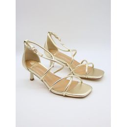 Bellucci Sandaletten in Gold - 47% | Gr&ouml;&szlig;e 39 | Damen-sandalen