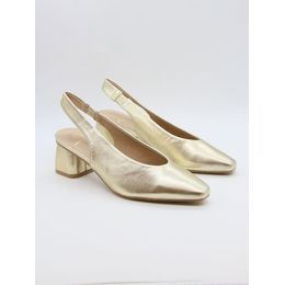Bellucci Slingpumps in Gold - 64% | Gr&ouml;&szlig;e 36 | Pumps