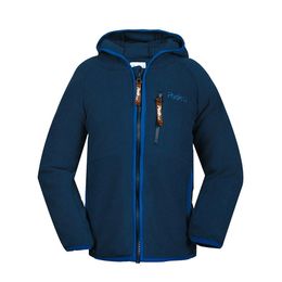 Peek U Fleecejacke "Robbie" in Dunkelblau - 51% | Gr&ouml;&szlig;e 128 | Kids-fleecejacken-fleecepullover