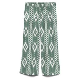 V&eacute;ro Moda Vero Moda Hose in Gr&uuml;n/ Wei&szlig; - 45% | Gr&ouml;&szlig;e XL | Damenhosen