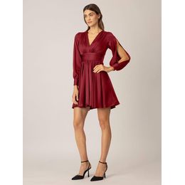 Apart Kleid in Bordeaux - 83% | Gr&ouml;&szlig;e 38 | Damen-kleider